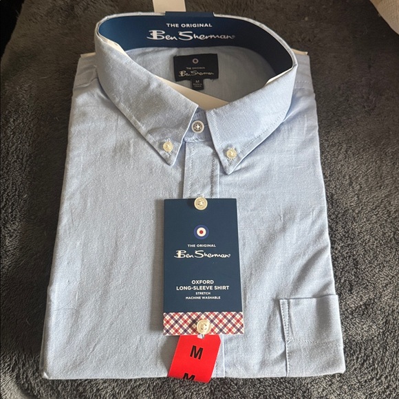 Ben Sherman | Shirts | New Ben Sherman Sky Blue Oxford Shirt M | Poshmark